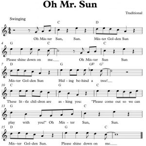 Oh Mr Sun | Nursery Rhymes